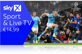 Sky - 40% auf Sky X Sport & Live TV Paket